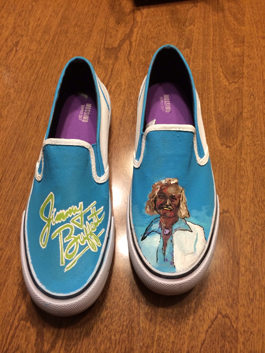 Hand Painted Jimmy Buffett Shoes - Etsy