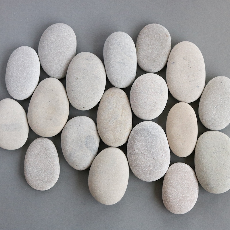Flat River Stones - Etsy