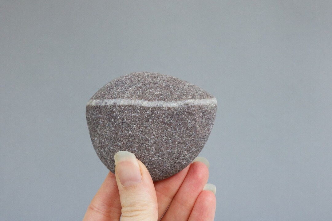 Wishing Stone - Natural Banded Zen Stone - Rare Wish Rock From Baltic ...