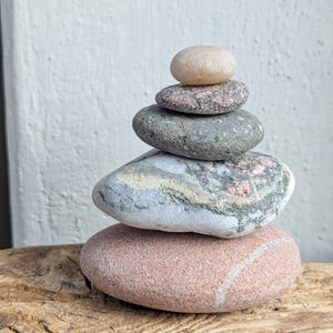Zen Garden Kit - Meditative Art Sculpture - Stackable Stones ...