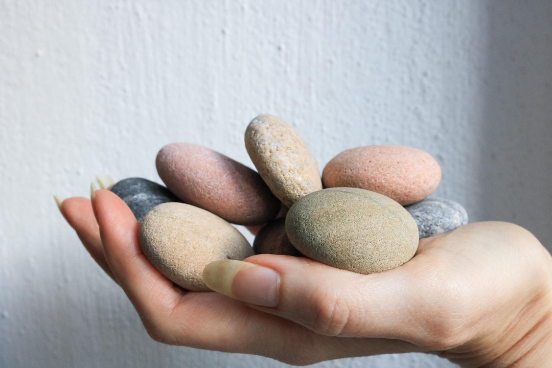 Decorative Rock Mix - Naturally Tumbled Colorful Sea Stones - Pebble ...