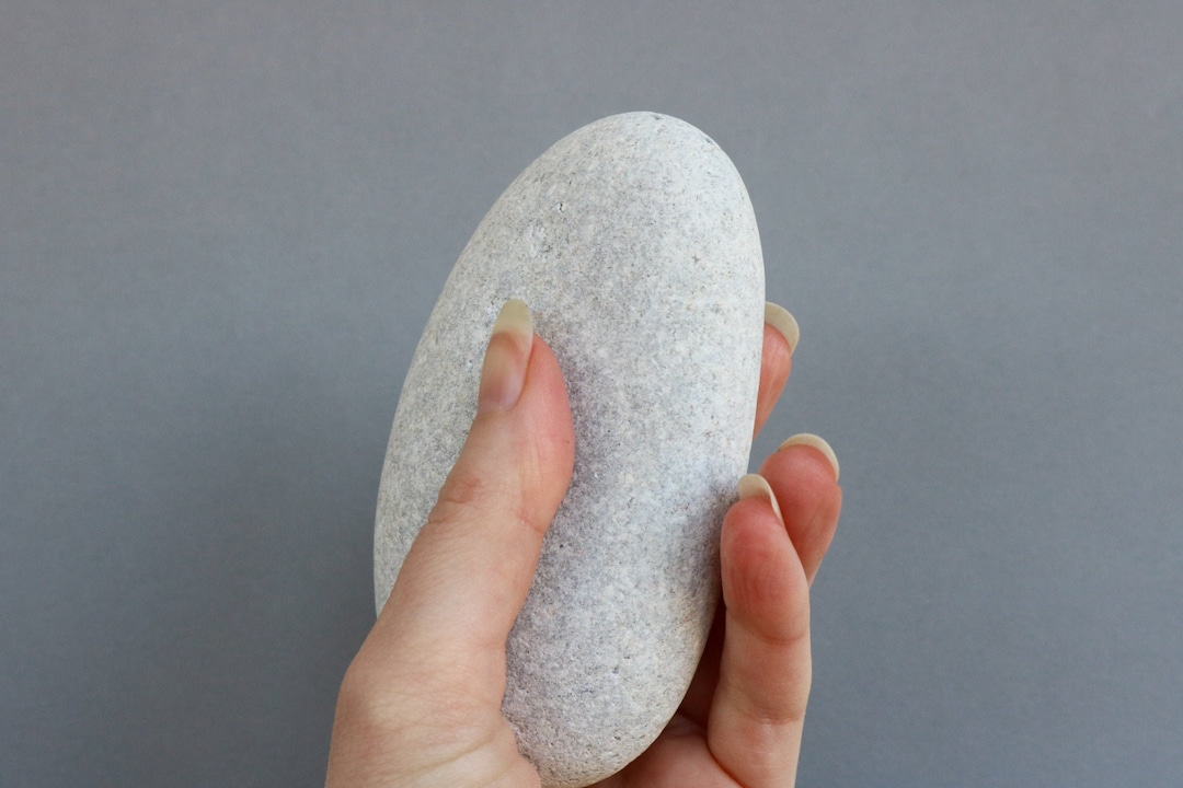 Extra Large Rocks for Painting - Set of 3 Flat Grey Stones - Big Craft ...