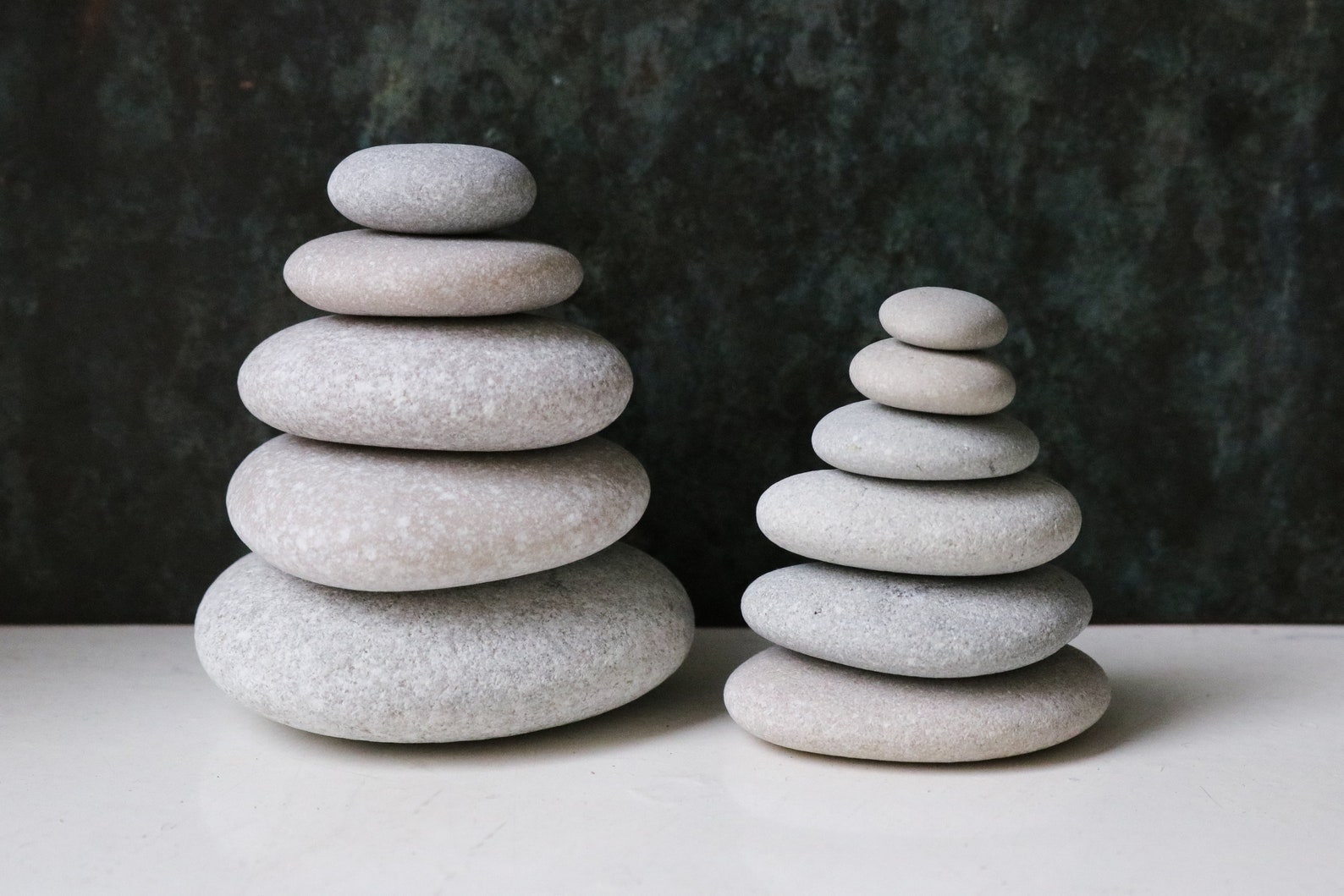 Small Zen Garden Stones - Natural Stacking Pebbles - Stress Relief Gift ...