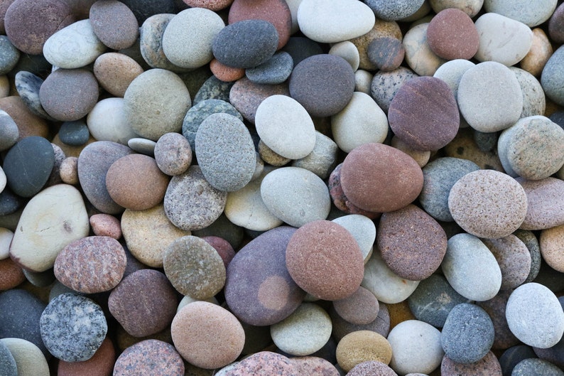 Pebble Art Supplies - Set of Small Decorative Stones - Sustainable ...