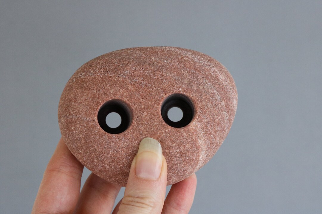 Stone Toothbrush Holder - Nautical Bathroom Accessories - Pebble ...