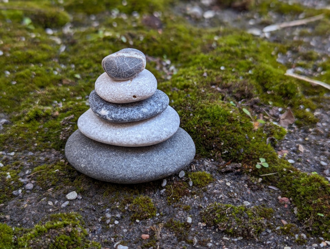 Small Zen Balance Stones - Meditation Altar - Small Stacking Pebbles - Etsy