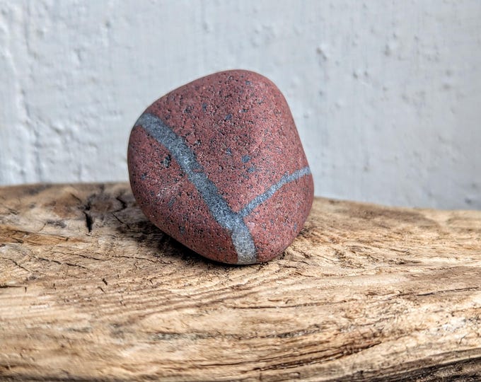 Wishing Stone - Natural Quartz Banded Zen Stone - Rare Wish Rock From ...