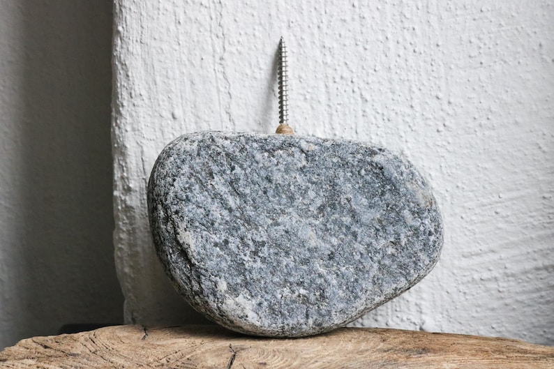 Small Floating Shelf - Japandi Wall Art - Display Altar Shelf - Granite ...