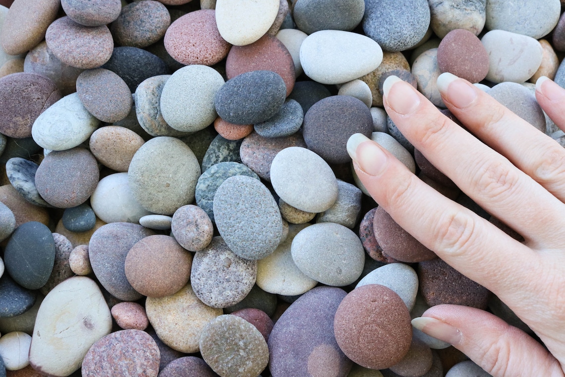 Pebble Art Supplies - Set of Small Decorative Stones - Sustainable ...