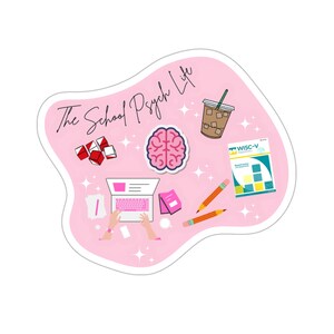 School Psych Life Sticker | School Psychologist | School Psych | School ...