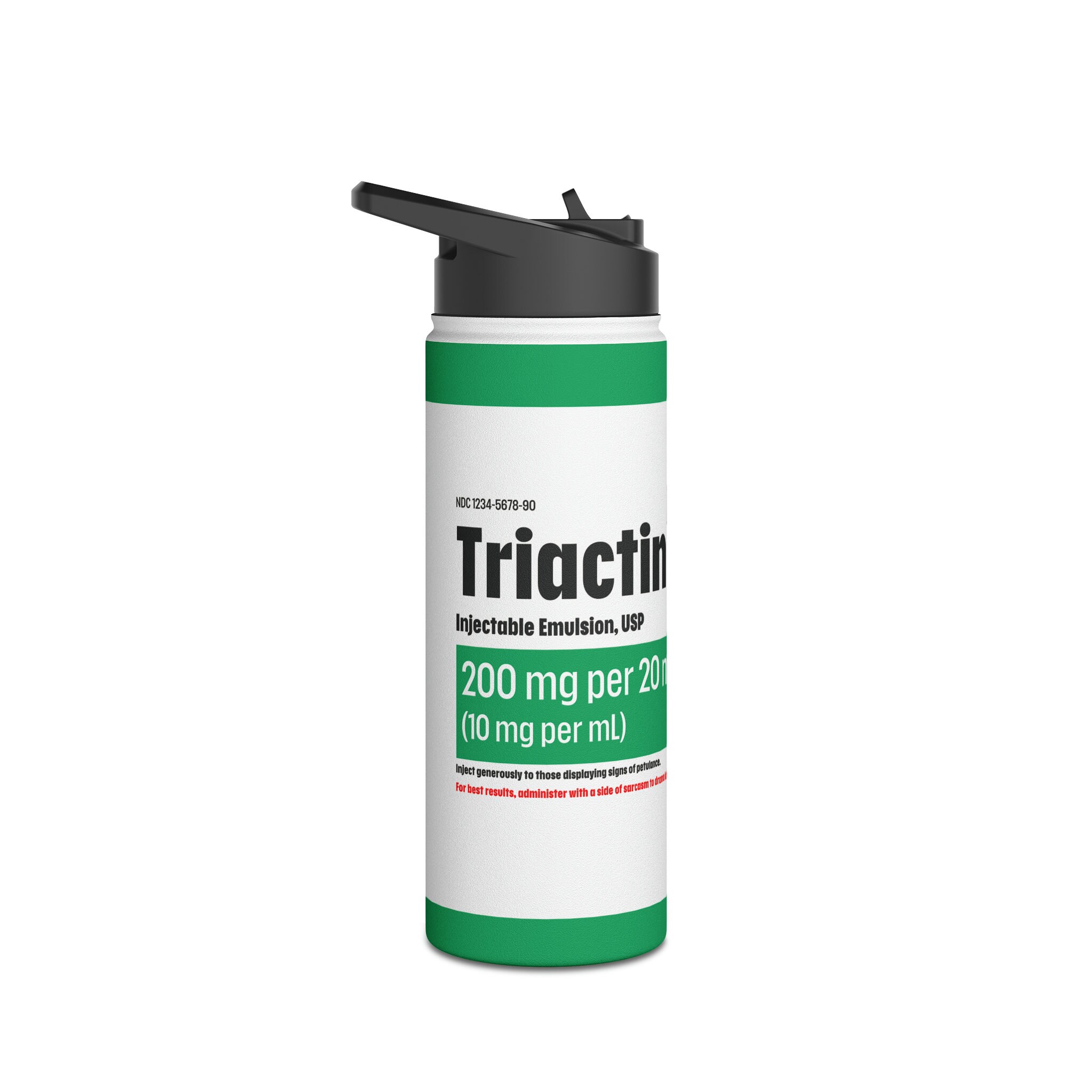 Triactin...like a Man Tumbler Water Bottle - Etsy