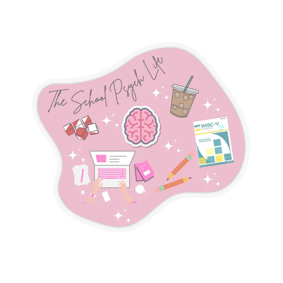 School Psych Life Sticker | School Psychologist | School Psych | School ...