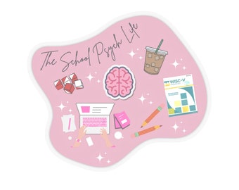 School Psych Sticker-school Psychologist Sticker School Psychometrist ...