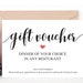 Editable PDF Gift Voucher Card | Printable | Template | Instant ...