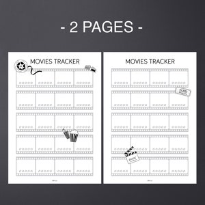 Movies Tracker - Etsy