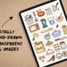 Digital Planner Stickers Hand-drawn | Kitchen - Cooking Set PNG ...