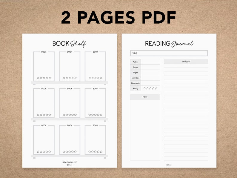Book Tracker | Book Lover | Book Review | Reading Log Bookshelf ...