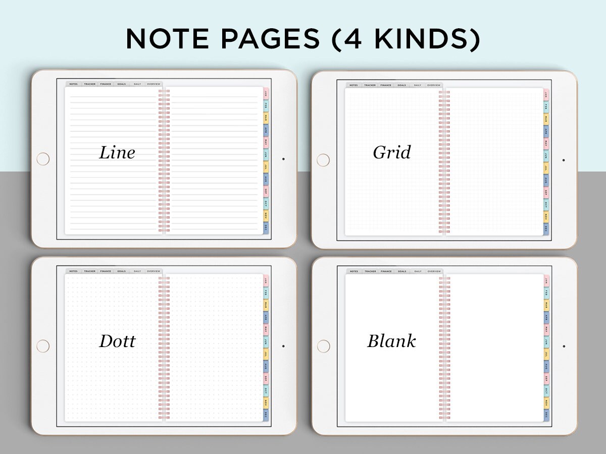 Digital Planner, iPad Planner, Goodnotes Planner - Etsy