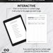 Budget Planner Interactive Fillable PDF Printable - Etsy