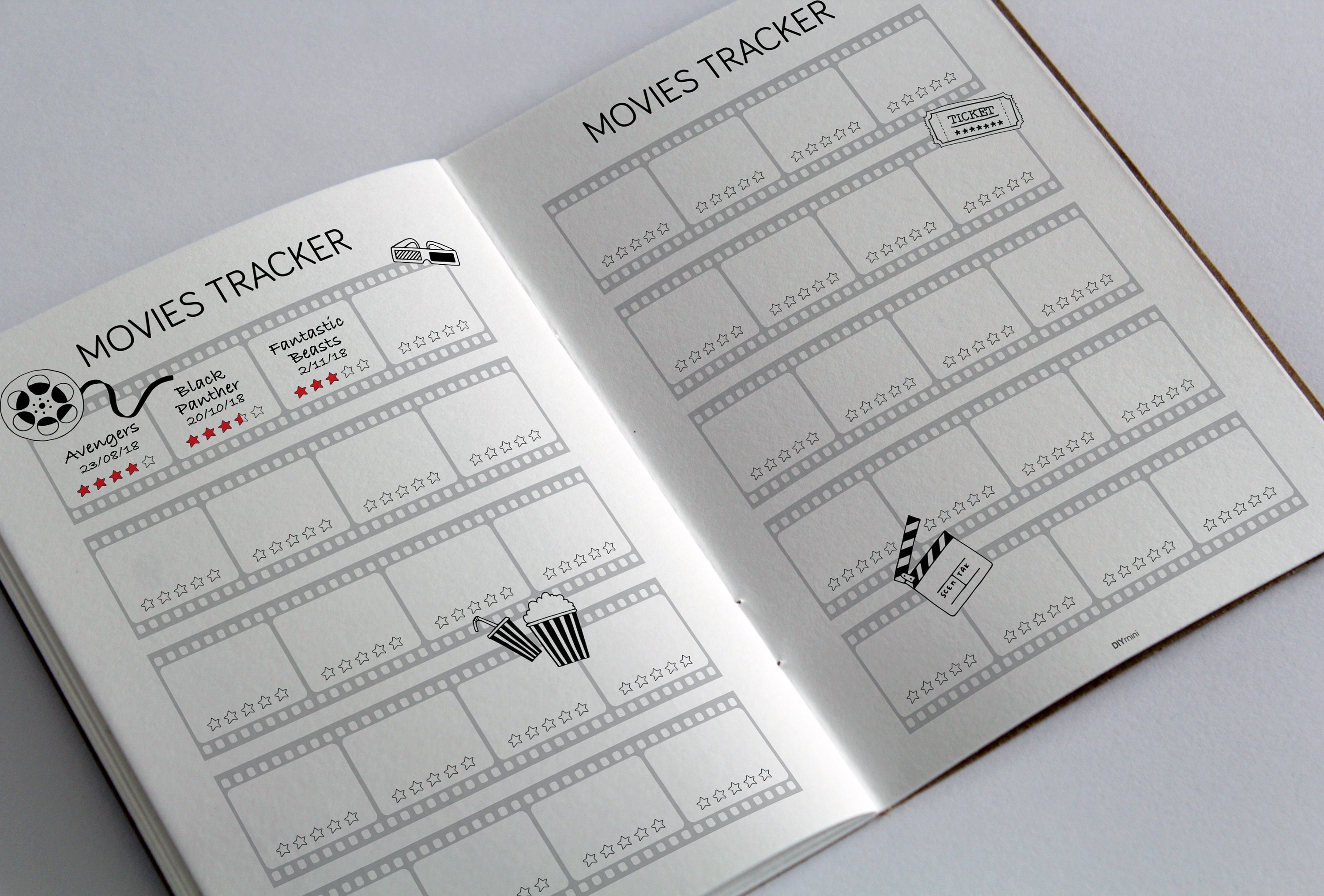 Movies Tracker - Etsy