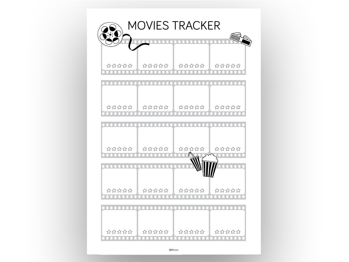 Movies Tracker - Etsy