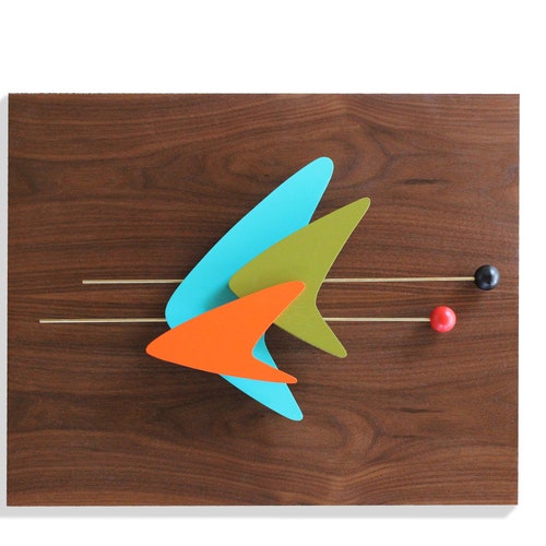 Mid Century Modern Art Abstract World Map Witco Wall Sculpture - Etsy