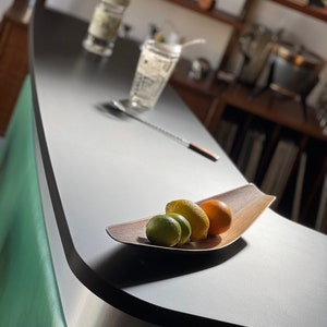 Home Cocktail Bar-large- Mid Century Modern, Reception Desk, Front Desk ...