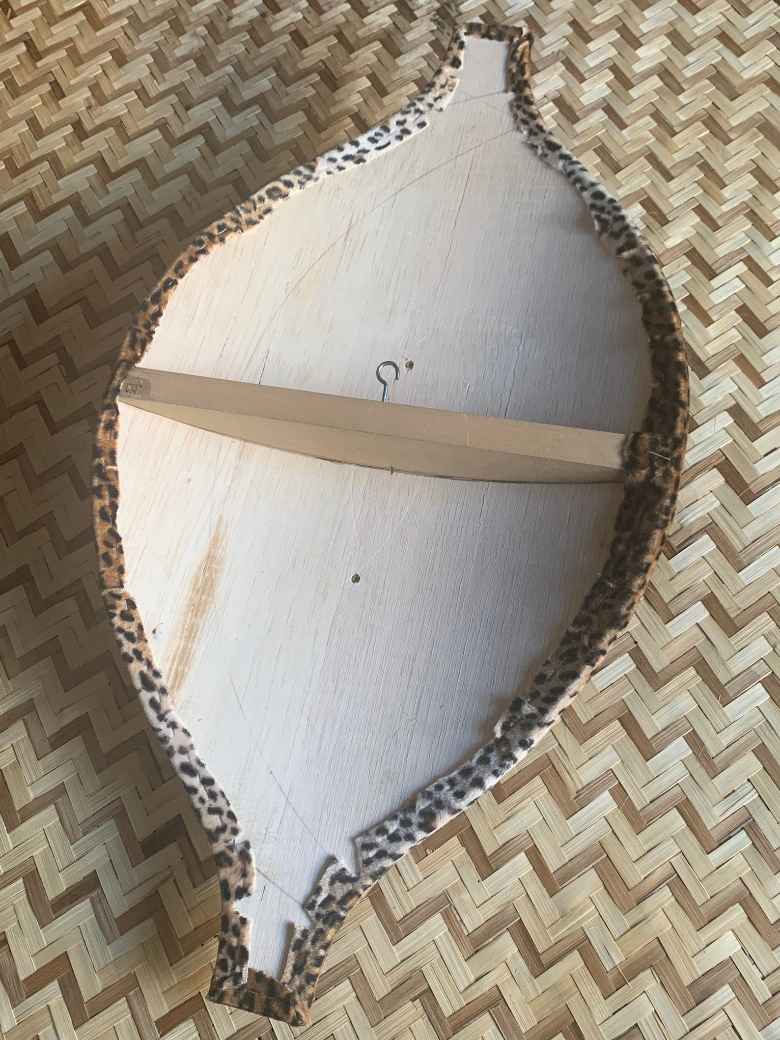 Tiki Decor Tiki on Shield Cheetah Witco Style Tiki Bar | Etsy