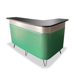 Home Cocktail Bar-large- Mid Century Modern, Reception Desk, Front Desk ...