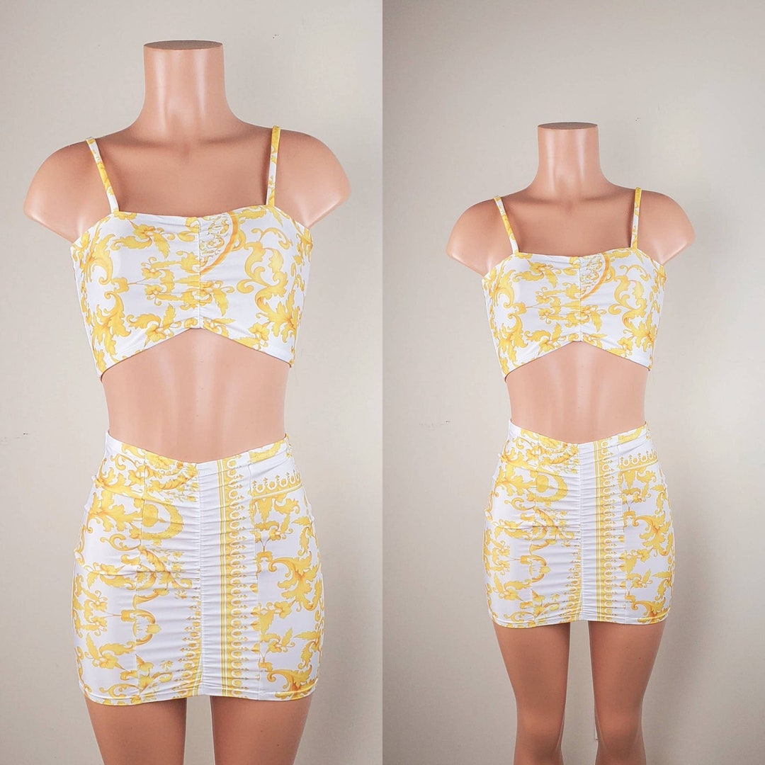 Custom Made 2-piece Set/club Wear/dresses/partydress - Etsy