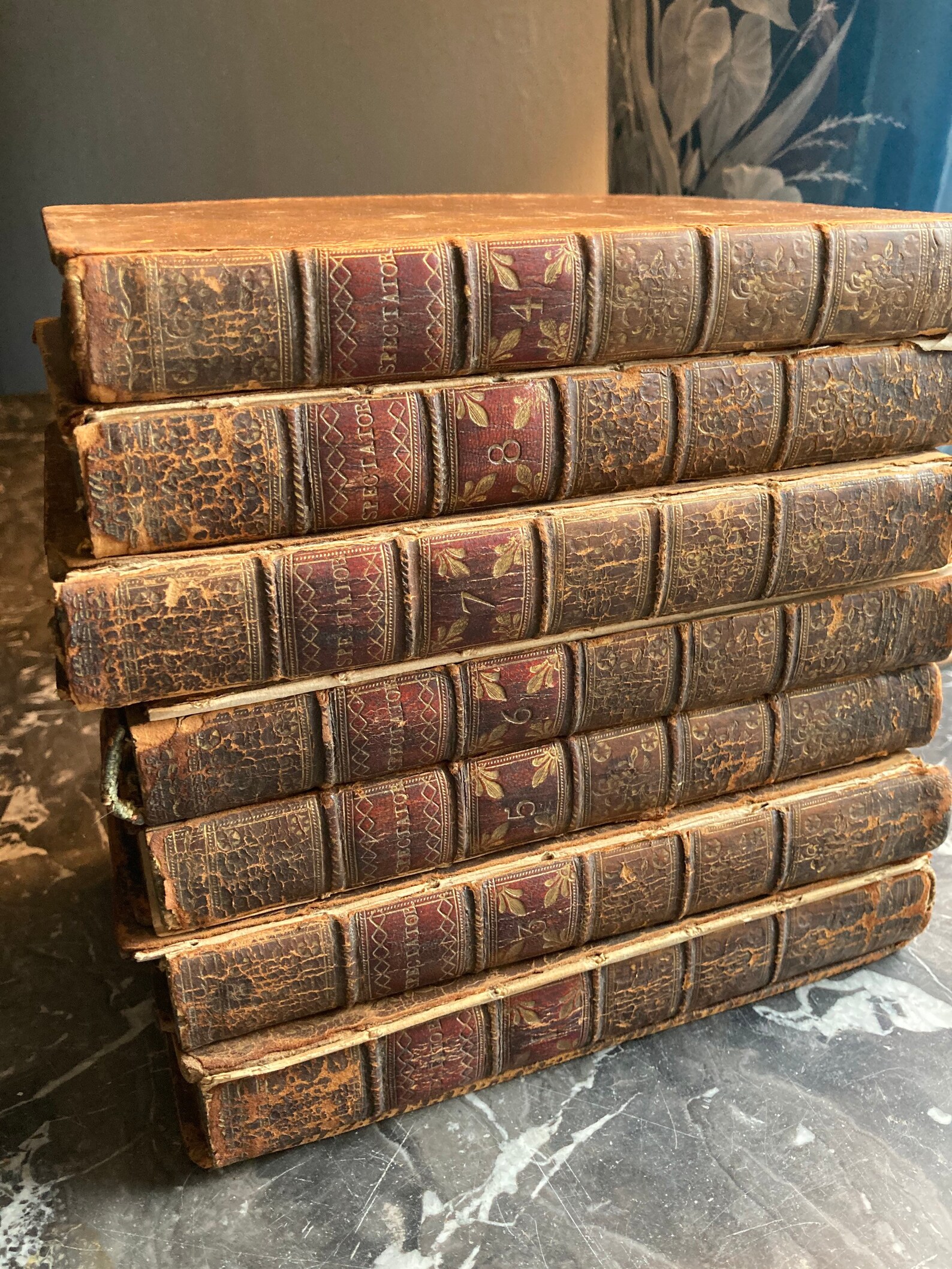 Antique Book Set the Spectator - Etsy