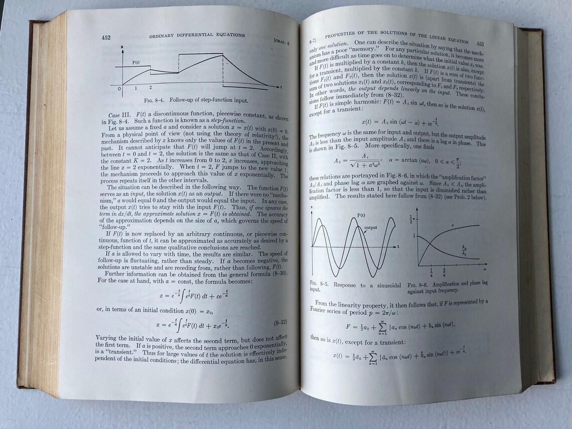 Advance Calculus Text Book 1953 Wilfred Kaplan | Etsy