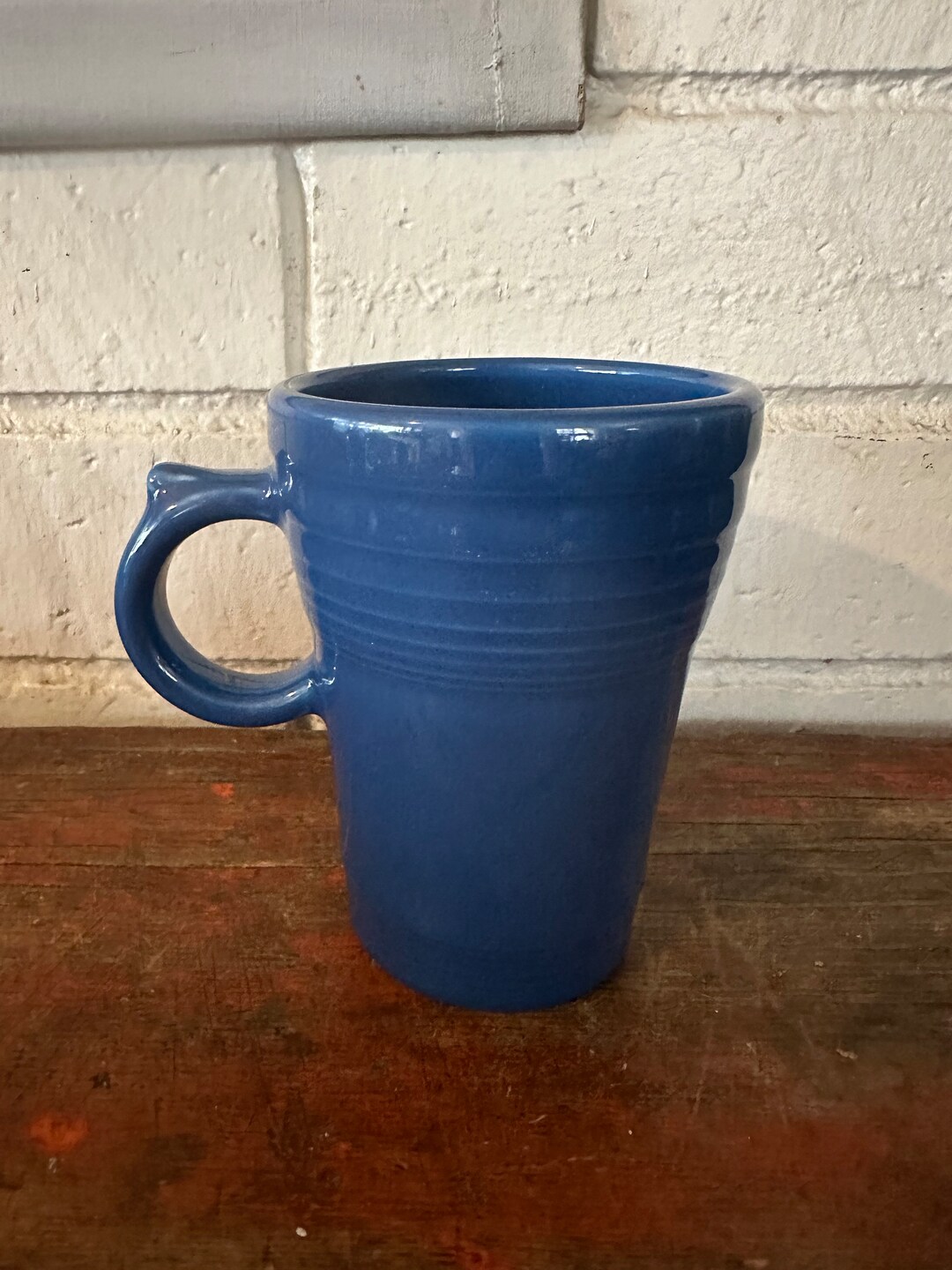 Fiestaware Lapis Blue Latte Mug 18oz Fiesta Cup Travel Mug - Etsy