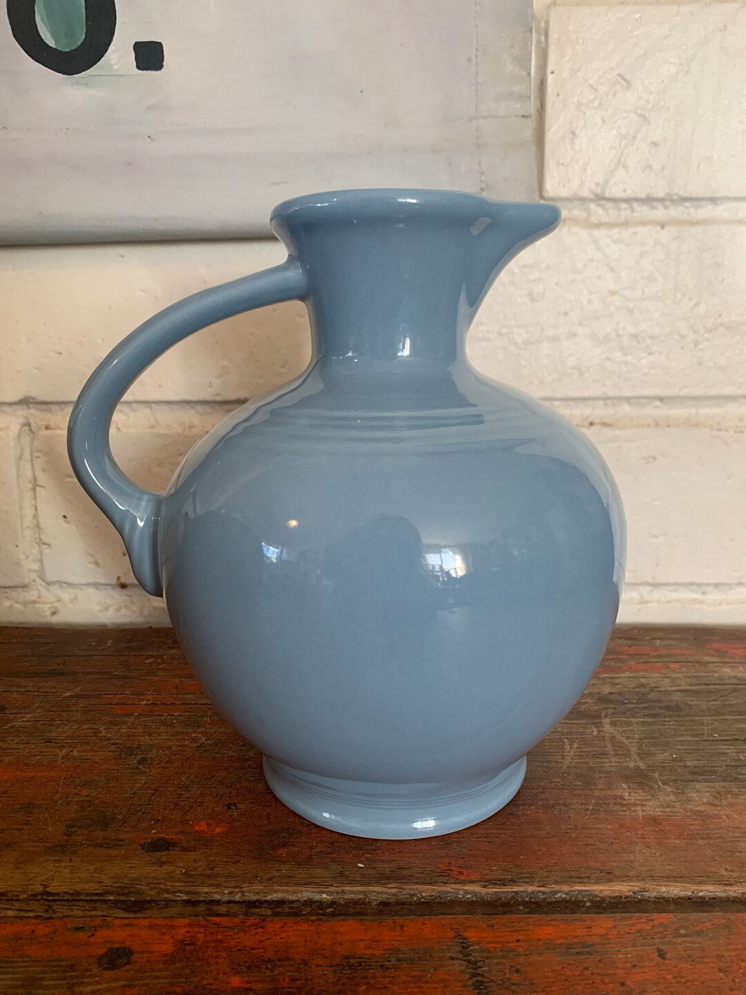 Fiestaware Periwinkle Carafe Blue Fiesta Pitcher Retired - Etsy