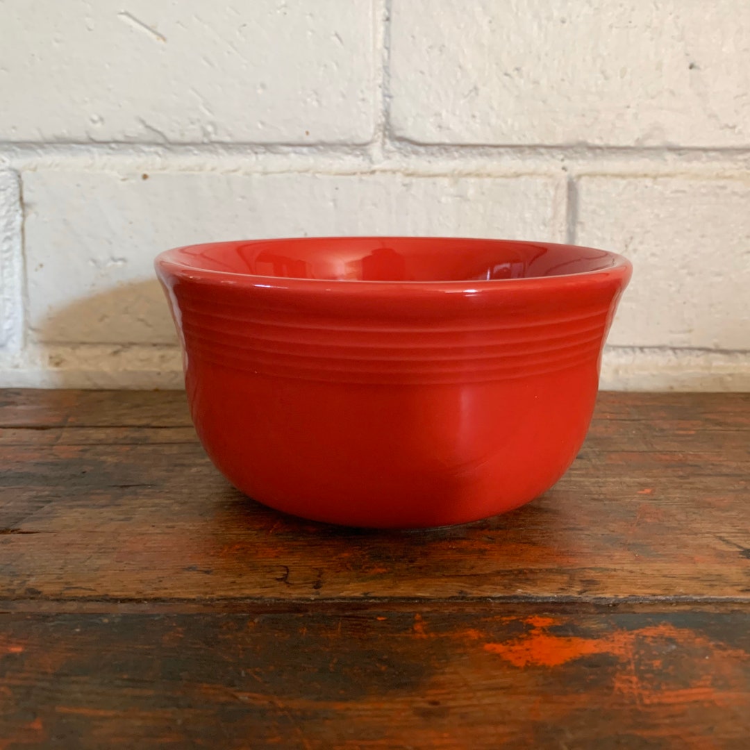 Fiestaware Gusto Scarlet Cereal Bowl 28oz Contemporary Fiesta Red - Etsy