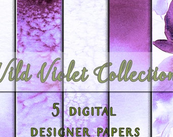 Watercolor Clipart Ombre Digital Papers Watercolor Texture | Etsy