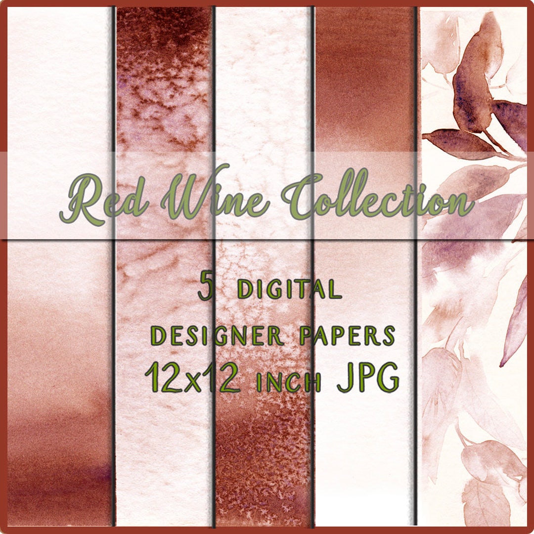 Watercolor Clipart, Ombre Digital Papers, Watercolor Texture, Digital ...