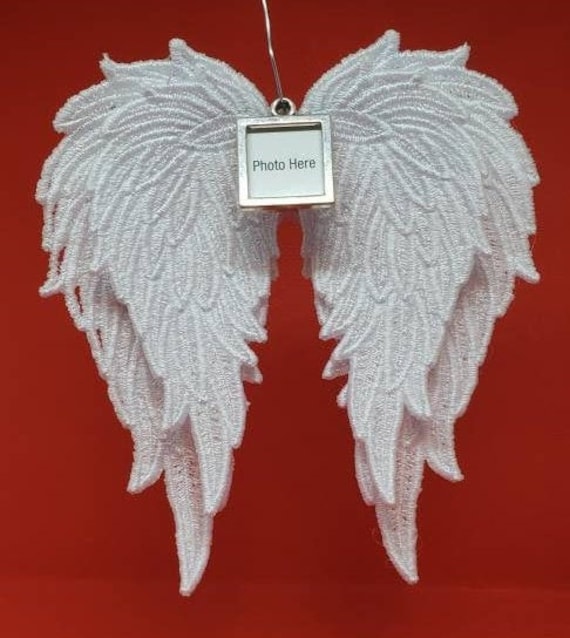 Angel Wings W/ Photo Frame - Etsy