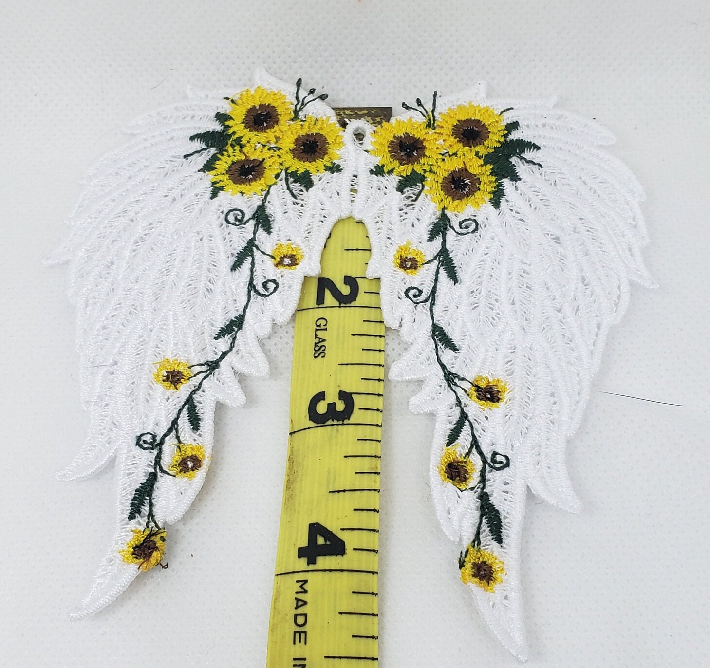 Remembrance Angel Wings W/ Sunflowers - Etsy