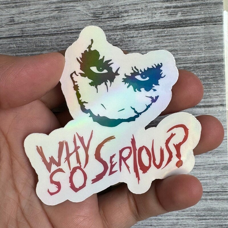 Why so Serious - Etsy