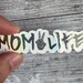 Mom Life | Skeleton | Peace Sign Sticker - Etsy