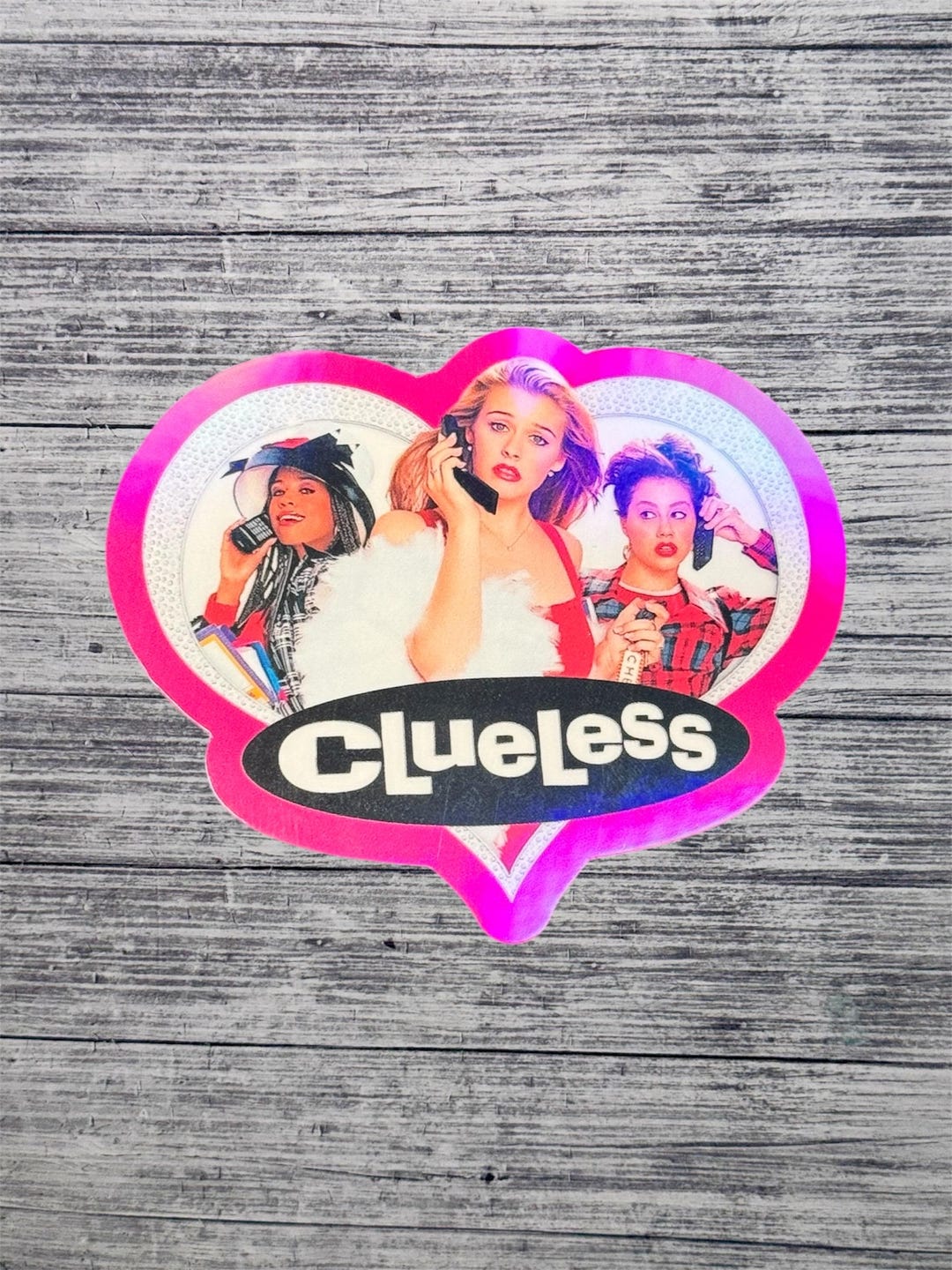 Clueless | 90s Sticker - Etsy