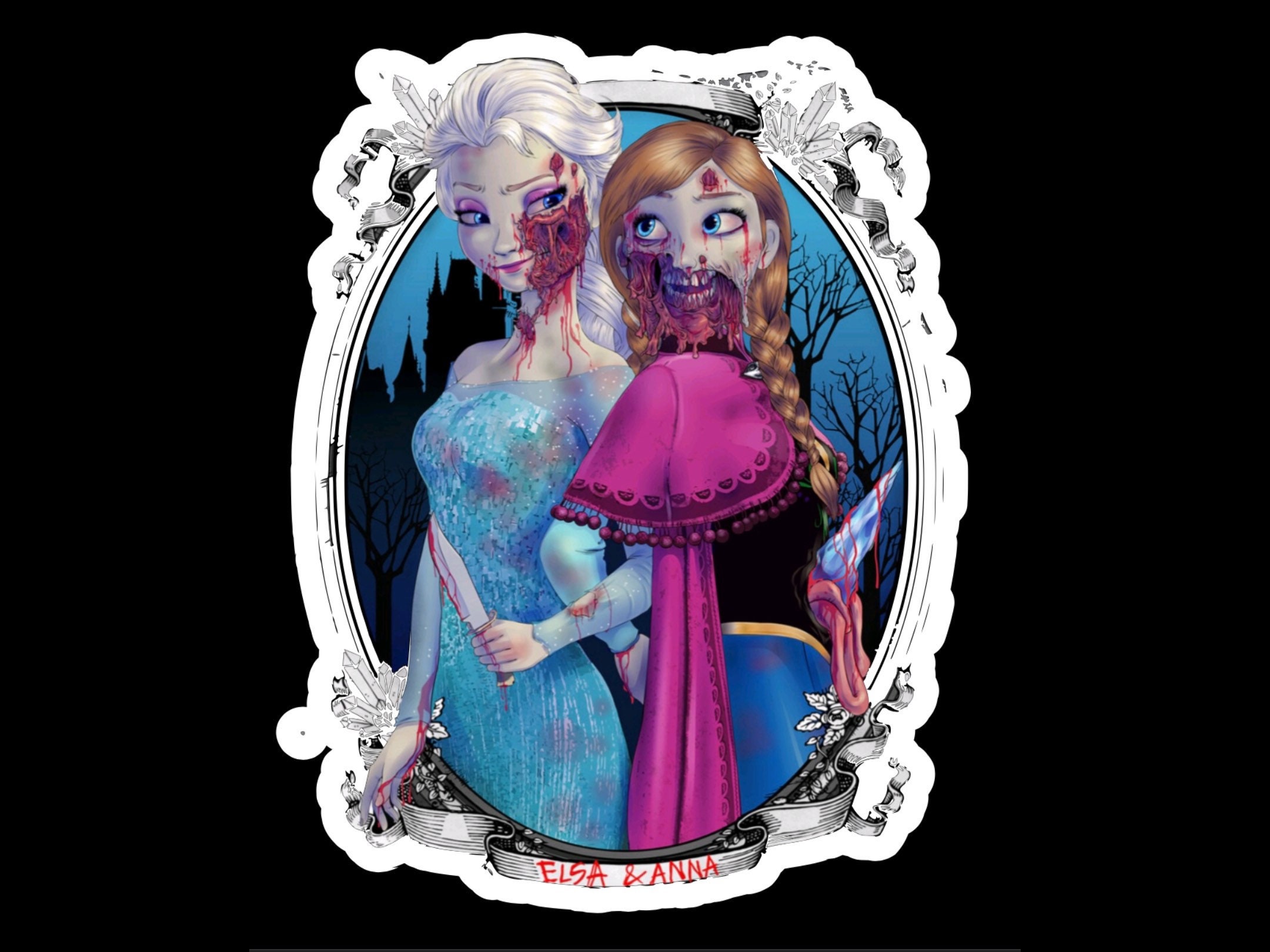Zombie Disney Elsa