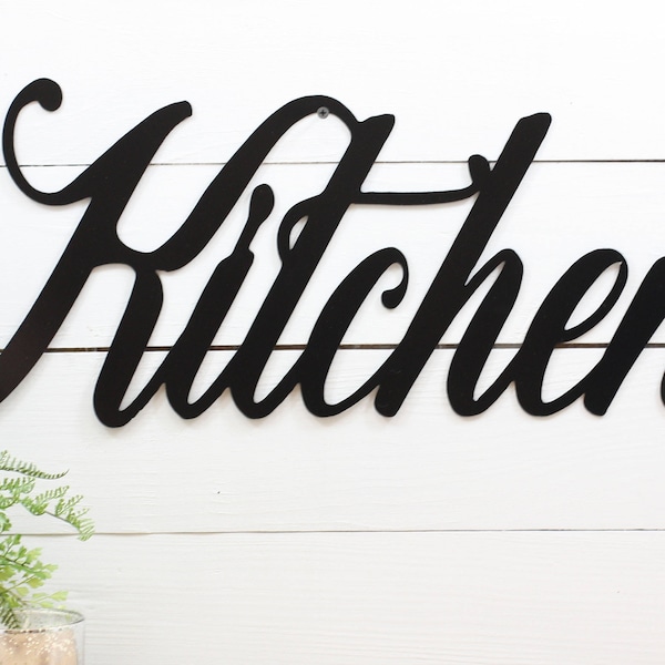 Kitchen Word Art - Etsy