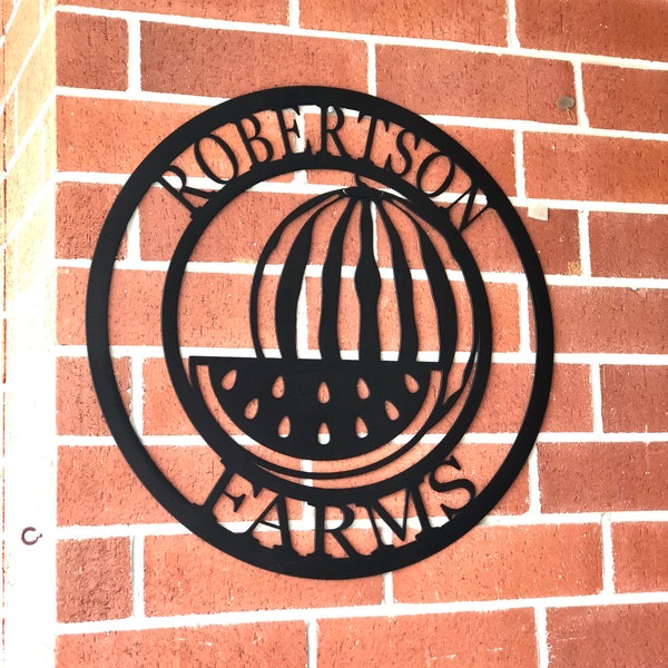 Watermelon Sign - Etsy