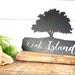 Oak Tree Metal Sign Personalized Tree Sign Family Tree Metal - Etsy