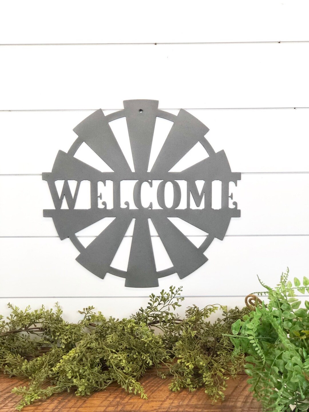 Windmill Metal Sign Farmhouse Windmill Metal Sign Welcome Windmill - Etsy