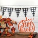 Give Thanks Metal Art Thanksgiving Home Decor Fall Signs - Etsy