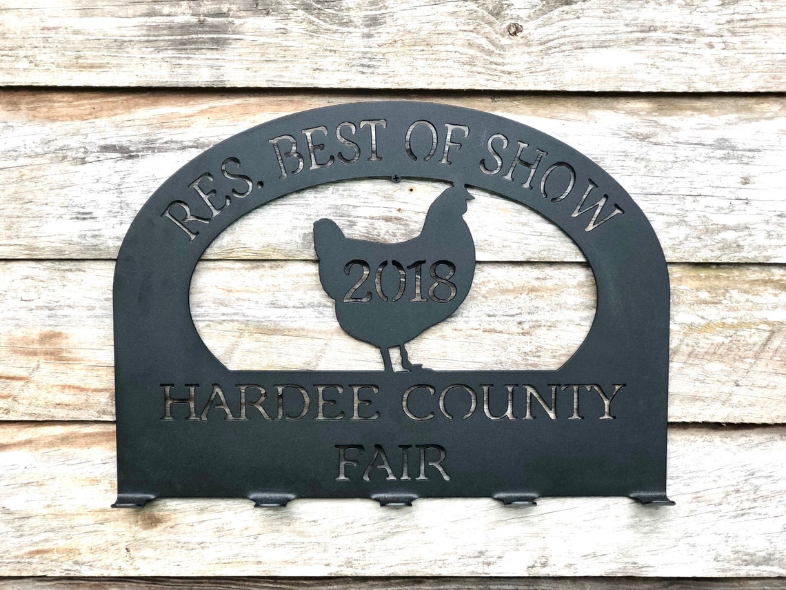 Livestock Exhibitor Award Sign for Show Chicken Show Chicken - Etsy