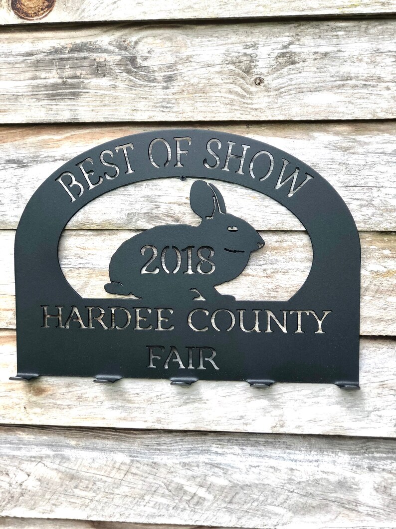 Livestock Exhibitor Award Sign for Show Rabbit Show Rabbit | Etsy
